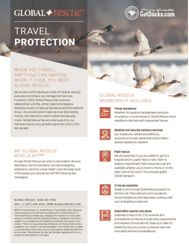 GetDucks Trip Protection | Trip Insurance | Protection | GetDucks.com